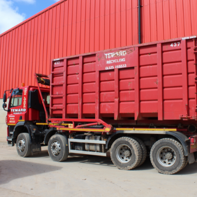 15 yard roll on roll off (RORO) skip - Teward Recycling & Skip Hire